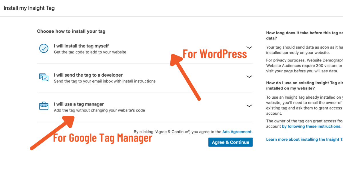 How To Install A LinkedIn Insight Tag (On a WordPress Website AND Using Google Tag Manager ...